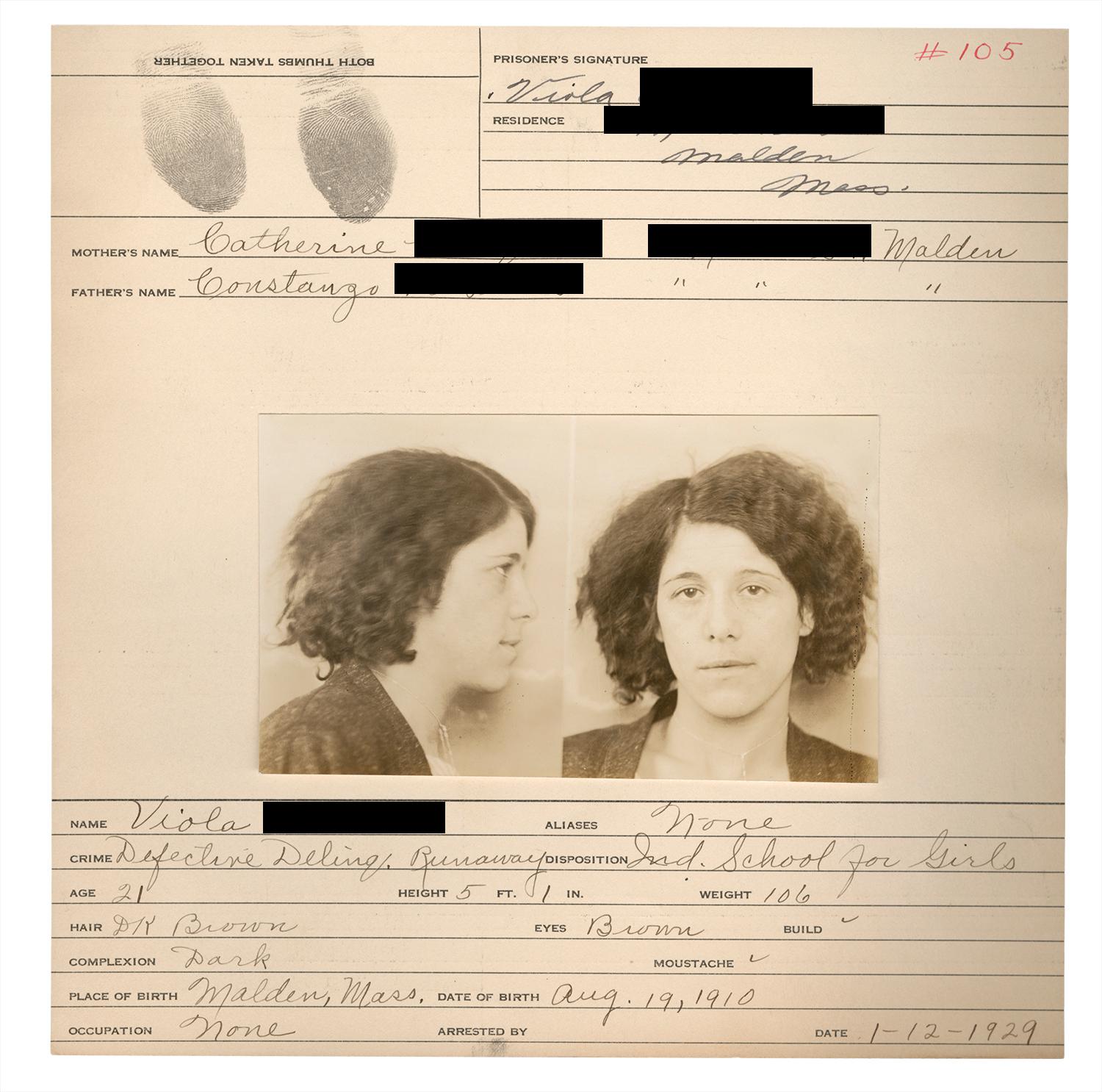 From the Collection: The Mug Shots, Massachusetts Correctional System ...