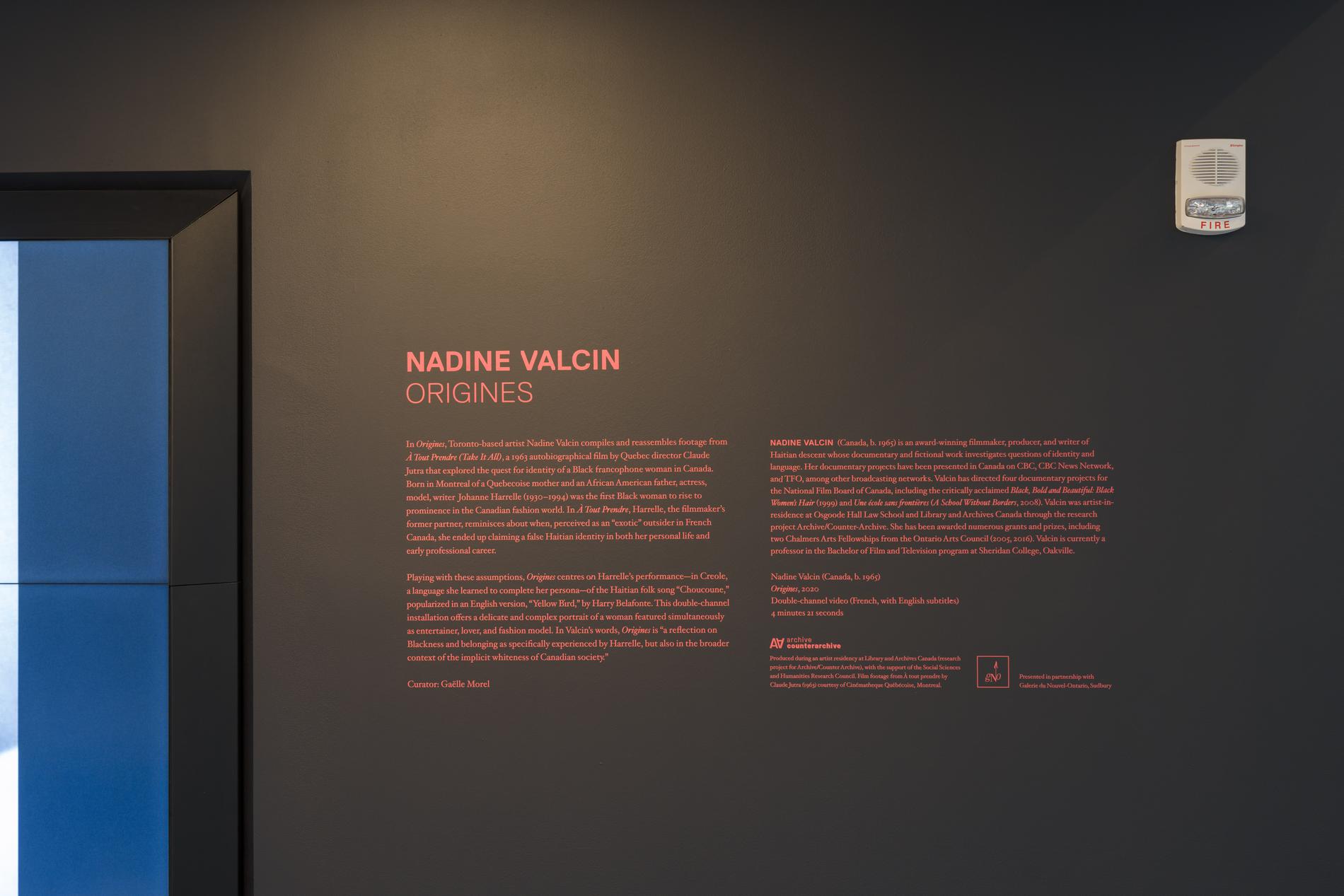 Nadine Valcin | The Image Centre